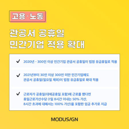 놓쳐선 안될 2021년 달라지는 제도 17가지 총정리! - 모두싸인 공식 블로그 | MODUSIGN